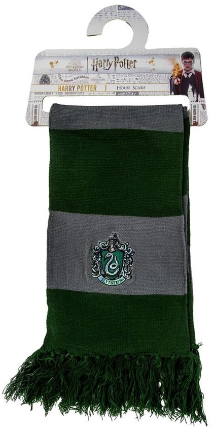 AAA Merchandise Harry Potter Scarf Slytherin / Zwadderich Bold Stripes ...