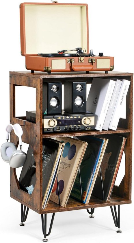 Goodivery® - Platenspeler Kast - Platenspeler Meubel - Lp Kast - Vinyl ...