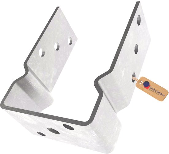 U Form with Bend,81x150x60x4 mm U Post support bracket, Hot Dip ...