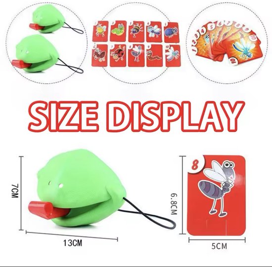 Kikker Tong Spel – Tafelspel & Bordspel – Met Kaarten & 2 Maskers ...