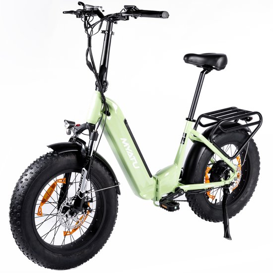 Elektrische Fiets TTGO MYT-20XD Groen - Elektrische Vouwfiets - 900Wh ...