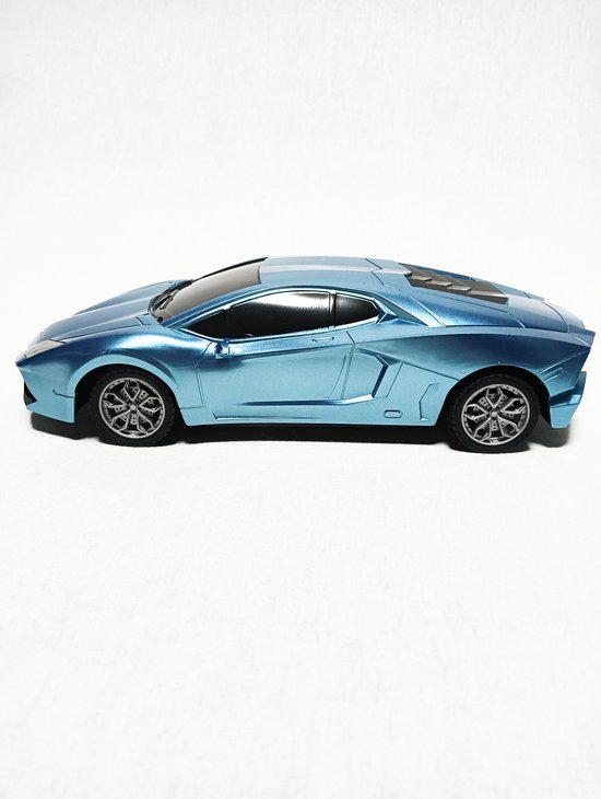 rc auto Radiografische voertuig de auto heeft een accu en led koplampen ...