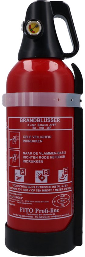 Brandblusser (schuim) Fito Profi-Line 2L FS2P ABF rat | bol