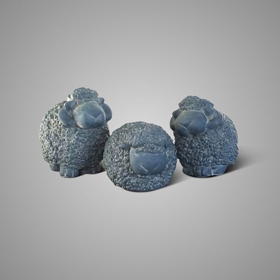 Brynxz | Set van 3 | Sheeps | Decoratiebeeld | D.14 H.14 | bol