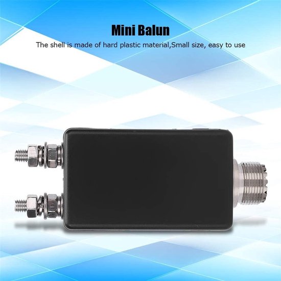 1 x 1:1 Mini Balun Geschikt voor buitenopstelling en QRP-gebruik Klein en gemakkelijk... | bol
