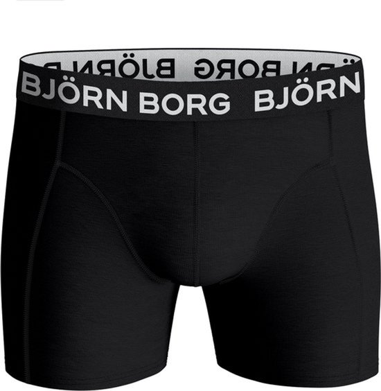 Björn Borg Cotton Stretch Boxershort Heren - Groen/Zwart- 7 stuks ...