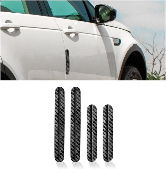 Autodeurrandbeschermers - set van 4, universele bumperbescherming voor ...