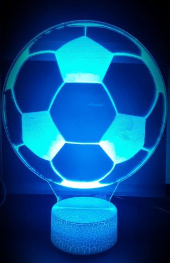 3D LED LAMP - VOETBAL | bol