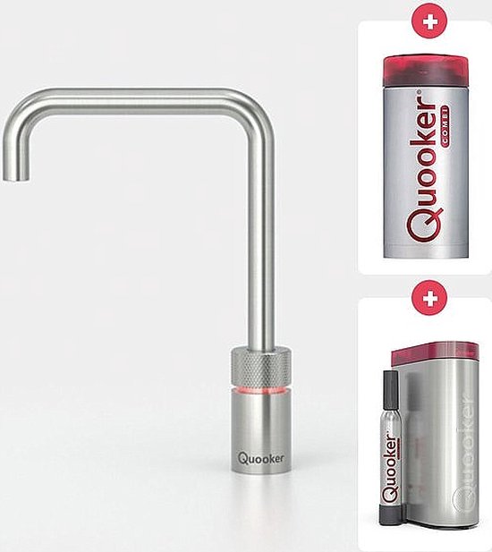Quooker Combi/Cube square single rvs | bol