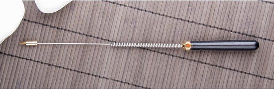 BERK Biotensor spiraalvormig - Voor energetische omgevingen - Zwart handvat | bol