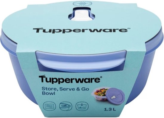 Tupperware Store, Serve & Go Bowl 1.3 liter | bol