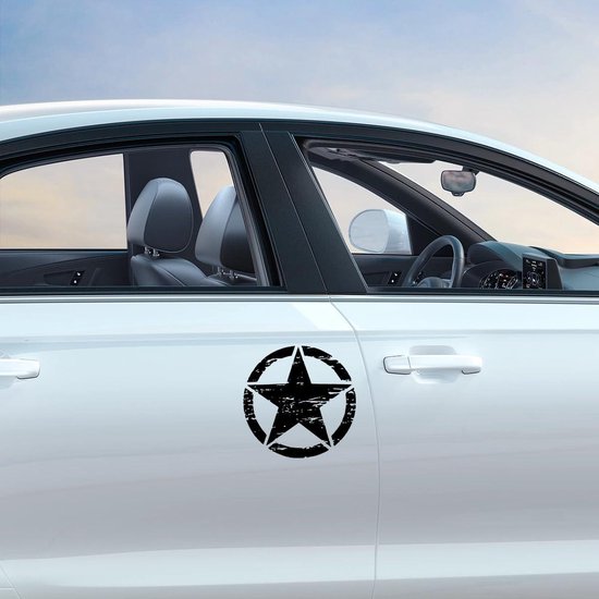 Ster sticker leger - Militaire ster stickers voor auto - Leger tuning ...