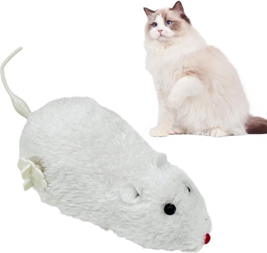Interactive Indoor Hunting Cat Mice Toy - Wind up Mice Toy for Indoor ...
