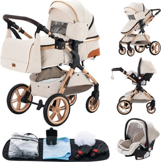 Luxe Kinderwagen - Luxe Kinderkoets - Luxe Babywagen - Luxe Baby Koets ...