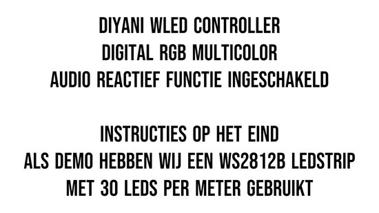 Esp32 Wled Controller Wifi Led Controller Voor Digital Rgbic Led