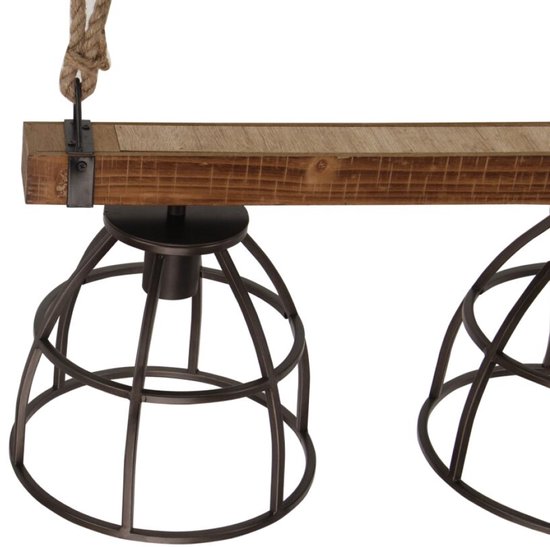 Various Frame Hanglamp Eettafel – 3-lichts Hanglamp van Metaal met ...