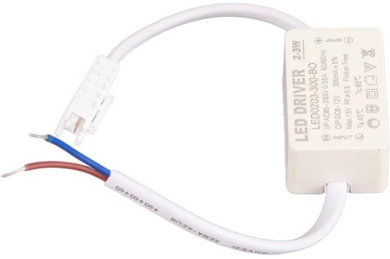 Constante Stroom 300mA Waterdichte LED Voeding Transformator - AC 85 ...