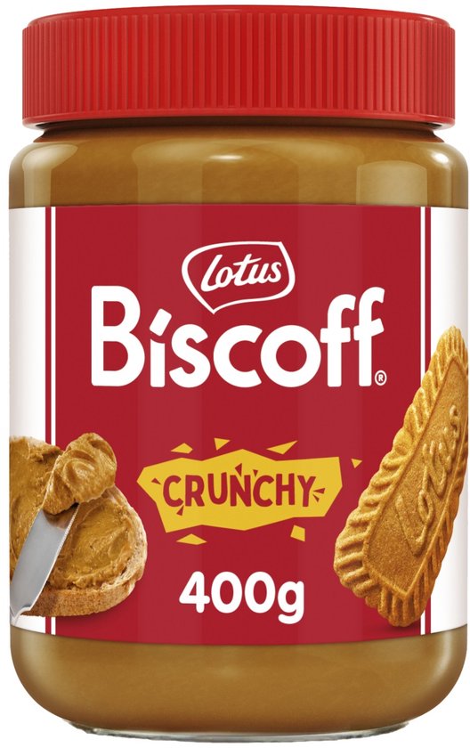 Lotus Biscoff Speculoos Pasta Crunchy 400g | bol