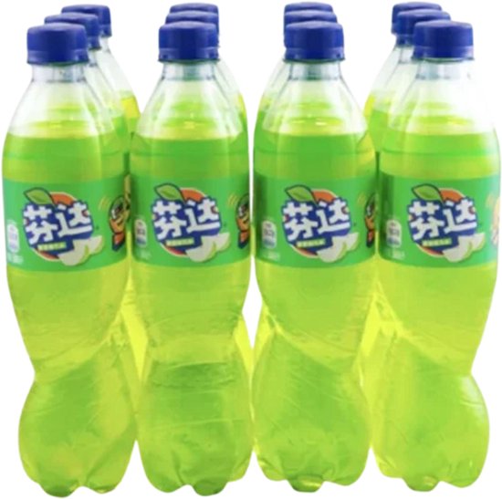 Fanta Green Apple China 12 x 500ml (Voordeel Verpakking) | bol
