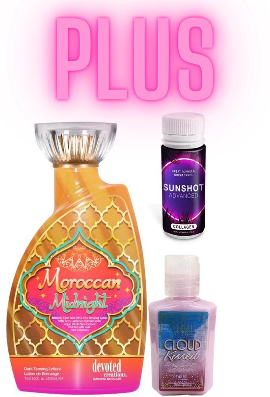 Devoted Creations Moroccan Midnight 400 ml PLUS Collagen Sunshot PLUS ...