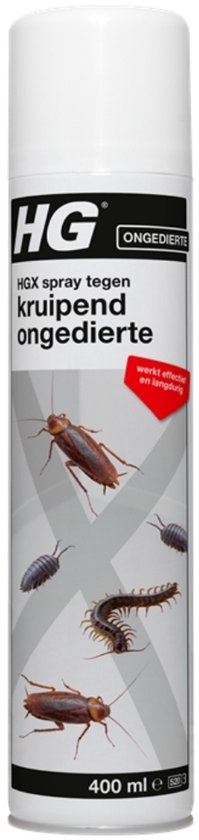 HG X Tegen Kruipend Ongedierte 400 ml - Bulkverpakking - 20 stuks | bol