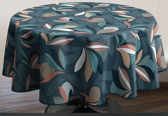 Tafelkleed anti-vlek Lota rond 160 cm Tafellaken - Decoratieve Tafel ...