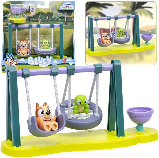 Sonic Toys Bluey Turtleboy Playground Playset Moose Toys Bluey House ...