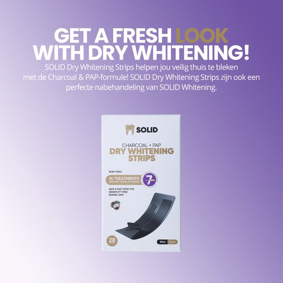 Solid Dry Whitening Strips | bol