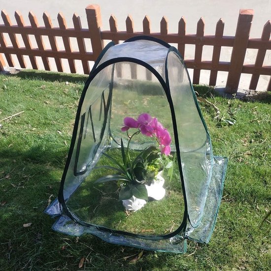 Pop-up mini kweekhuis PVC tuin bloem zonneschijn kamer draagbaar ...