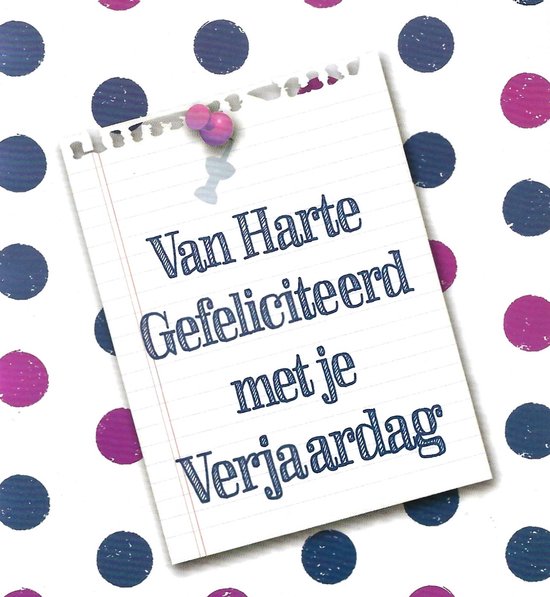 Hartelijk gefeliciteerd! | bol