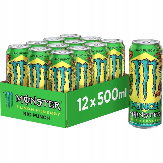 monster Rio Punch 12x 500ml (Voordeel Verpakking) | bol
