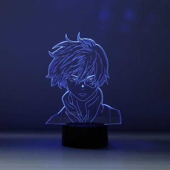 DawnLights - Todoroki Design - MHA - My Hero Academia - 3D Lamp - Led ...