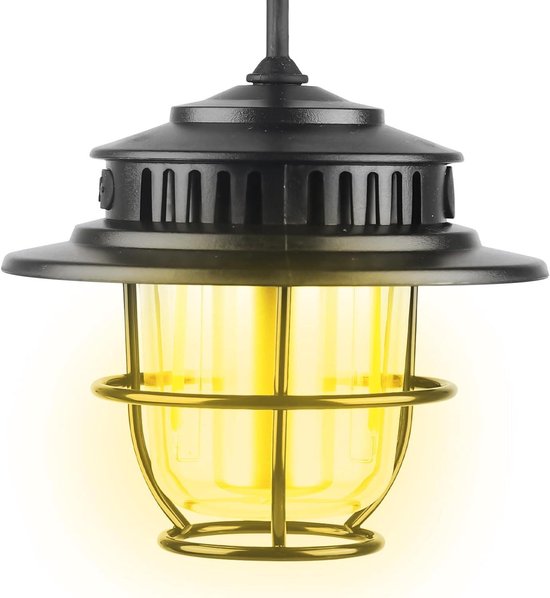 Led-campinglamp USB-C oplaadbaar tentlamp traploos dimbaar 4 lichtmodi ...