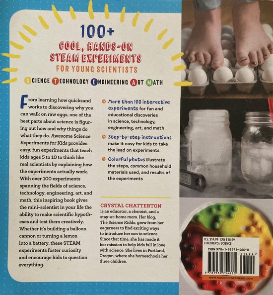 Awesome Science Experiments for Kids: 100+ Fun STEAM Projects and Why ...