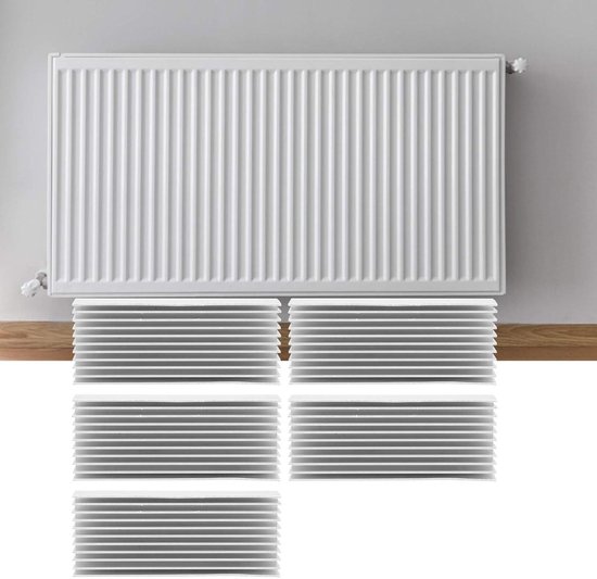 Aluminium koellichamen voor warmteafvoer - 5 stuks CPU-plaat 40 x 20 x 100 mm | bol