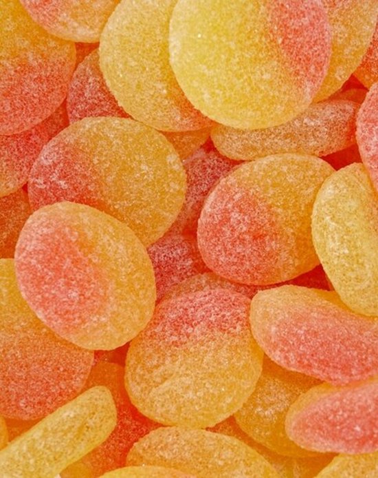 Frisia - perzik snoepjes - Candy -1,5 kilo -voordeelverpakking | bol