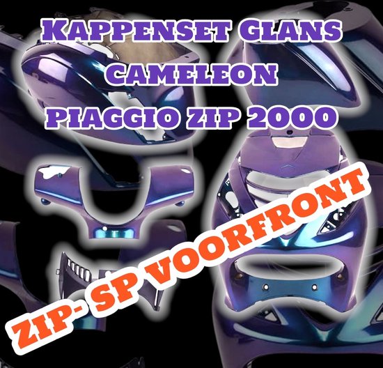 Kappenset Piaggio Zip Sp cameleon glans Zip 2000 DMP 5-delig | bol