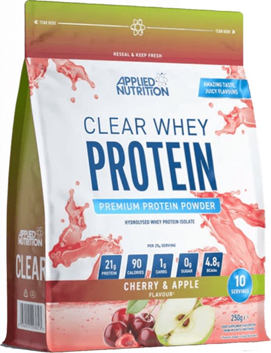Applied Nutrition Clear Whey (250g) Cherry & Apple - Proteins - Clear ...
