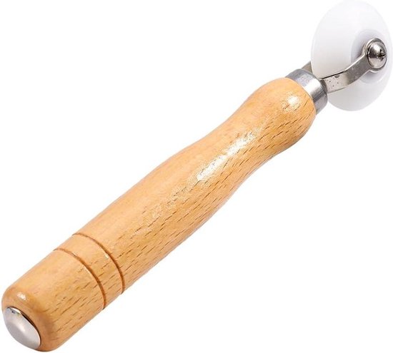 Handroller voor vliesbehang - roestvrijstalen roller - 40 mm breed - DIY tapijtroller . | bol