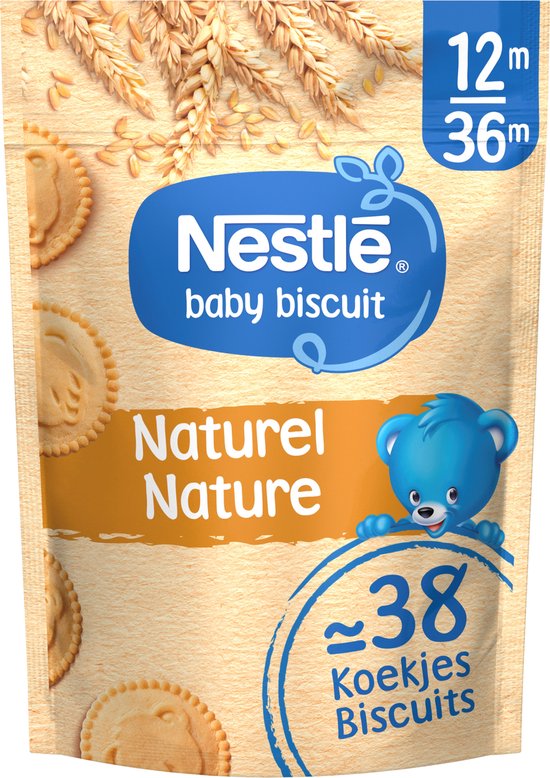 Nestle Baby Biscuit Naturel - 12+ mnd - 7x180gr | bol