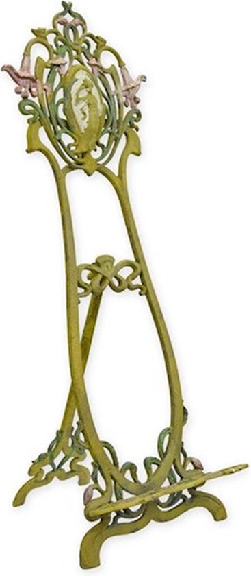 Schildersezel - Art Nouveau - Gietijzer Ezel - Tafeldecoratie - Kunst ...