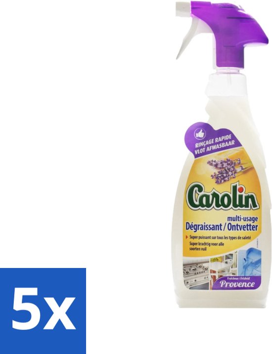 Carolin - Keukenreiniger - Ontvetter Provence Spray - 650 ml ...
