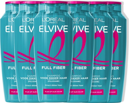 L'Oréal Paris Elvive Full Fiber Shampoo - Voor Fijn Of Dun Haar - Met ...
