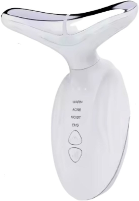 Aramo Microcurrent Gezichtsapparaat - 7 Kleuren LED Lichttherapie - EMS ...