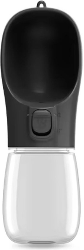 550ml - Honden Waterfles Zwart - Honden Drinkfles - Drinkfles Hond ...
