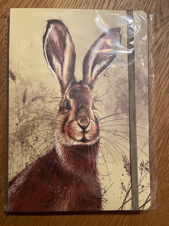 Alex Clark Large Chunky Notebook Hare ~ A5 Notitieboek Haas | bol