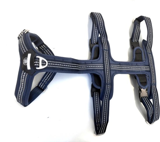 Cavlicious® Sport hondentuig - Y-tuig - harnas hond - anti-trek -... | bol