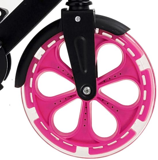 Sajan - Step met LED wielen - Kinderstep - Grote Wielen - 20cm - Step ...