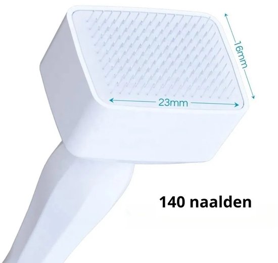3x Haarvast Dermastamp - Derma Stamp - 140 Naalden – Verstelbaar (0,3mm ...
