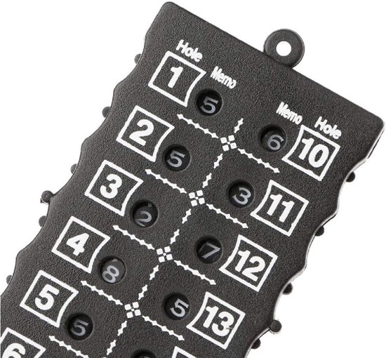 Score Card Teller - Handig voor Sport en Spel - 1 stuk - Oranje | bol